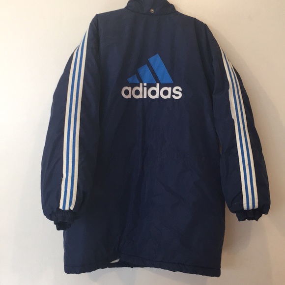 adidas | Jackets & Coats | Adidas Coat Mens Sz Xl Preloved Sleeve Bump ...
